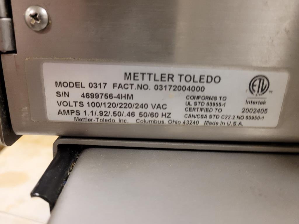 Used Mettler Toledo 0648 Stretch Film Tray Wrapper