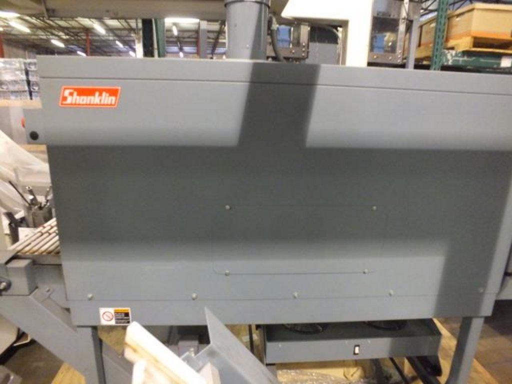 Used Shanklin T71 Heat Shrink Tunnel 20" x 8" Opening