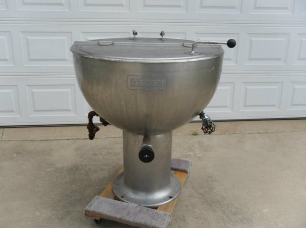 Used GPT40 Groen 40 Gallon Stainless Steel Jacketed Kettle