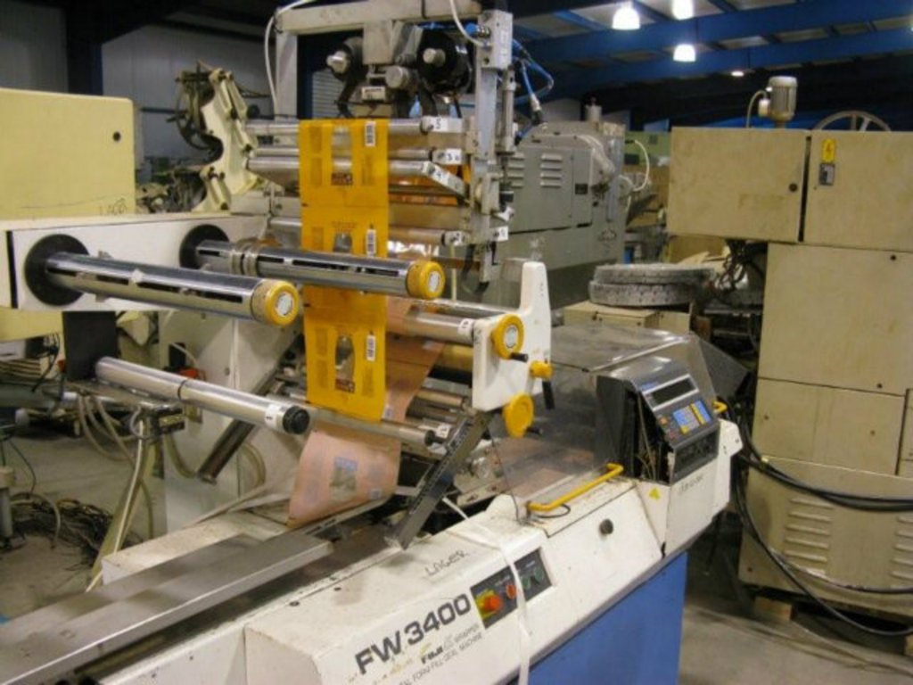 Used Fuji FW3400 Horizontal Form Fill Seal Wrapper