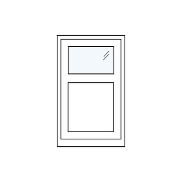 Clarendon Bespoke Glazed Door set, 895x597mm | PWS Distributors Ltd ...