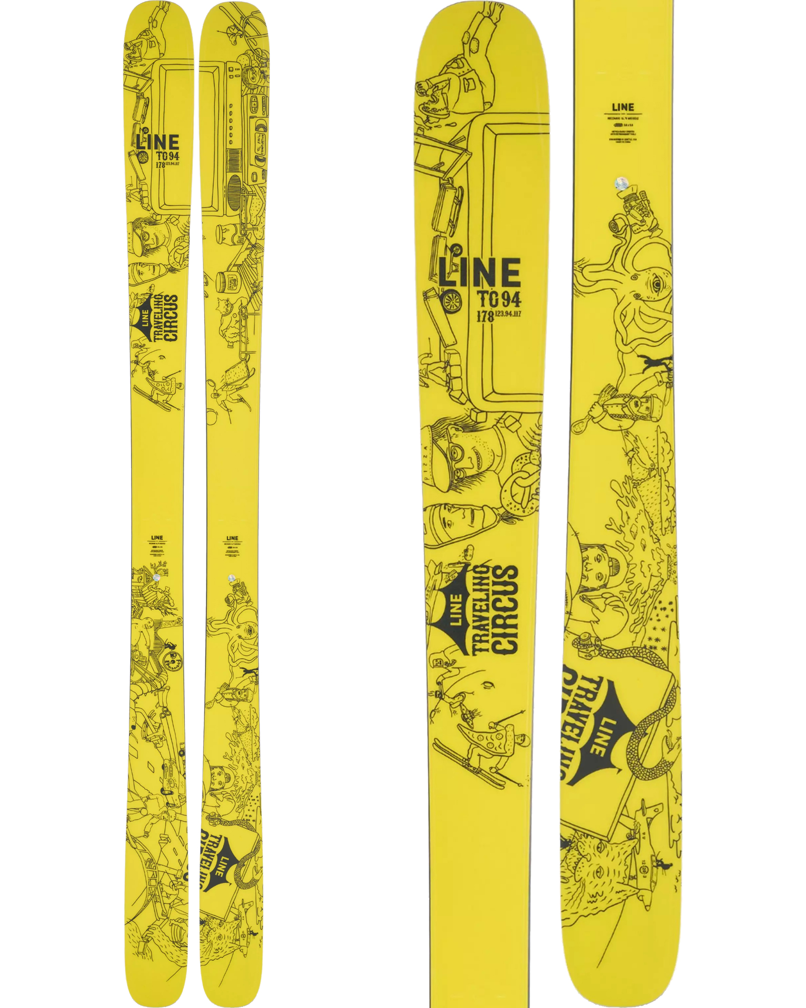 Line Chronic 94 Skis 2024 | Ellis Brigham Mountain Sports
