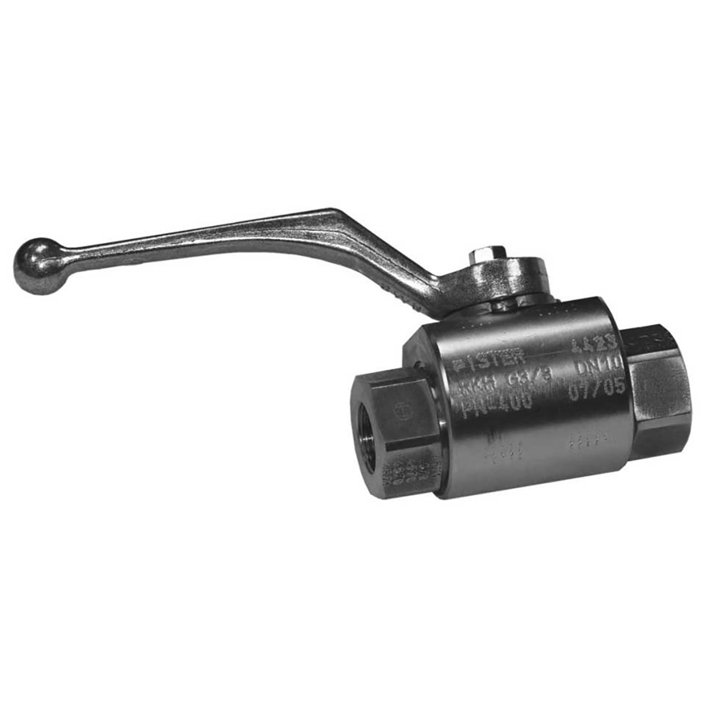 1/2" BSPP 316 SS Ball Valve HP 2 Way / Stainless Steel Ball Valve ...