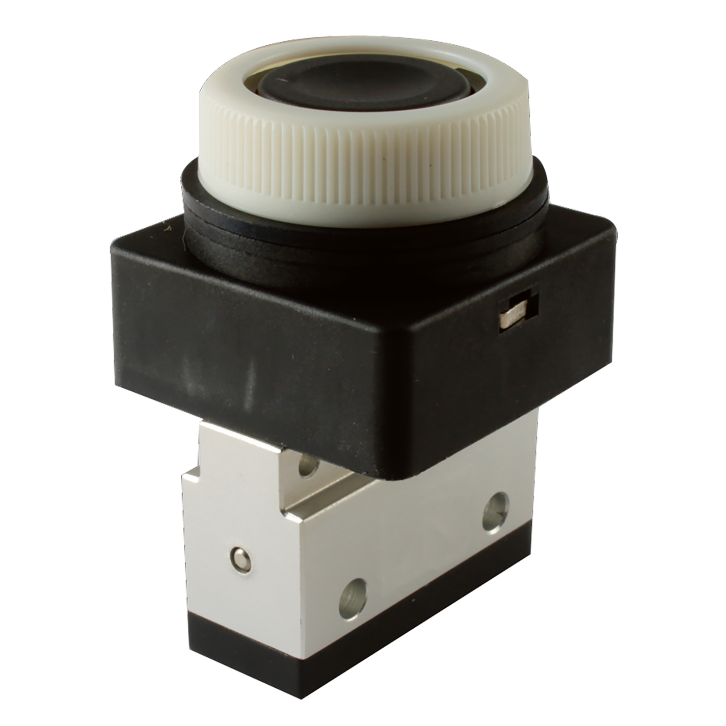 1/4" BSPP 3/2 Micro Push Button Shrouded Valve / 3 Port 2 Position ...