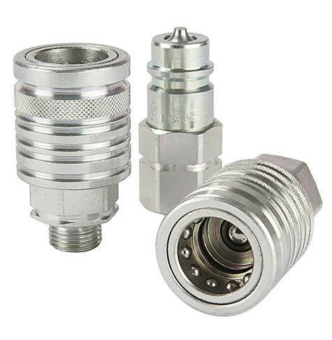 M14 x 1.5 Metric Male Coupling / ISO A / ISO and DIN / Quick Release ...