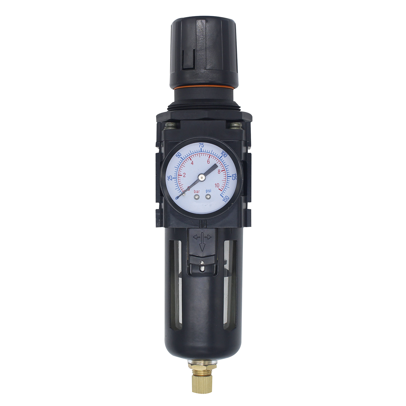 1/4" BSPP Female Filter Regulator | Shepherd Hydraulics
