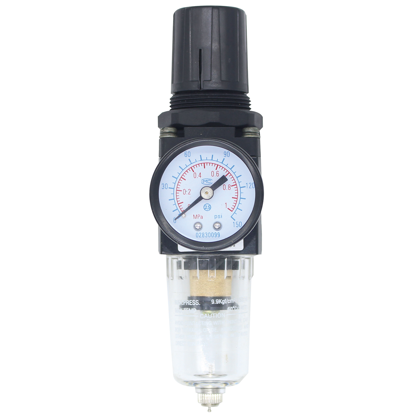 1/8" BSPP Female Filter Regulator | Shepherd Hydraulics