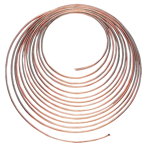 08MM OD X 6.4MM ID 10MTR COPPER TUBE / Coiled Soft Copper / Pipe / Pipe ...