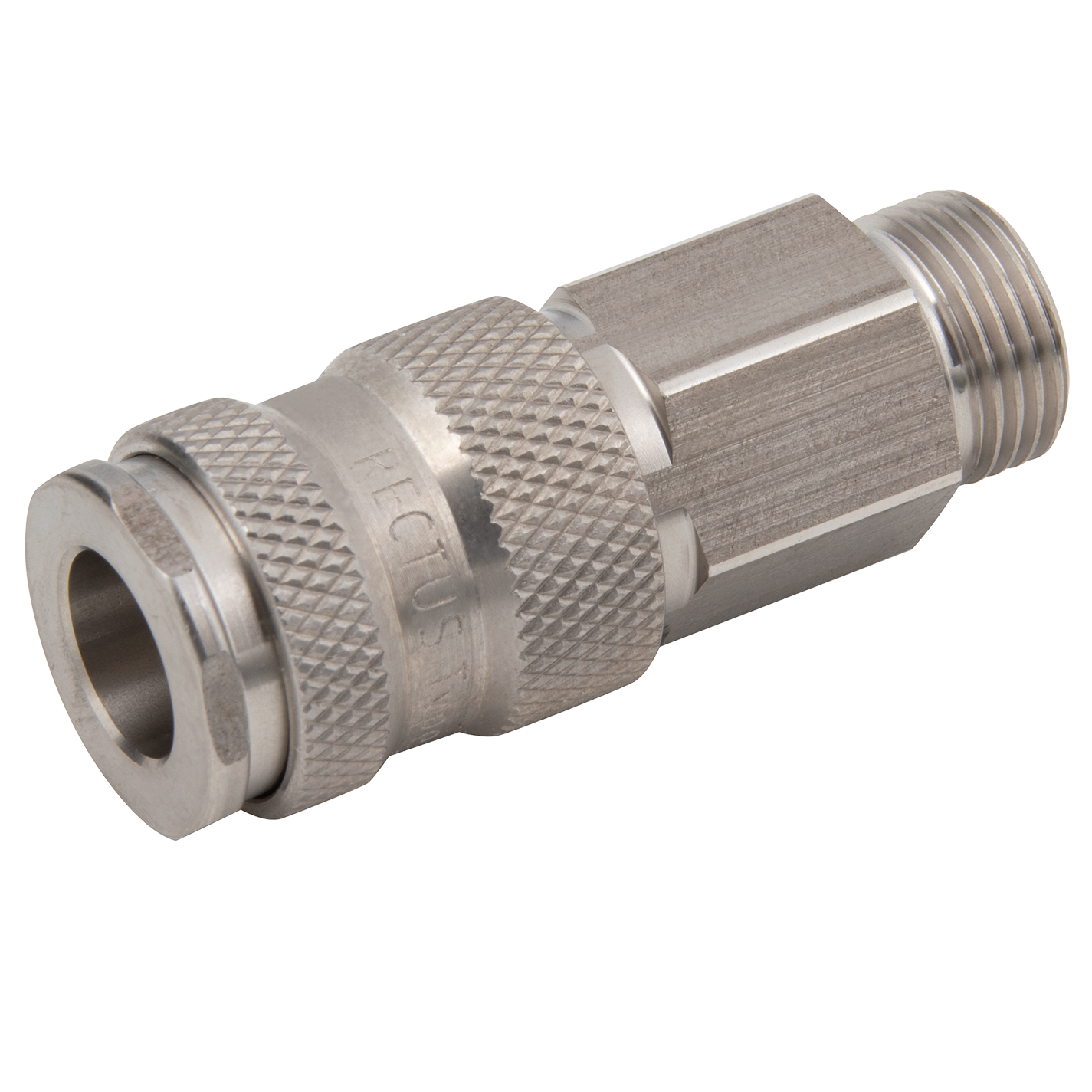1/4" BSPP Male Coupling / Straight / 25 Series / Quick Release ...