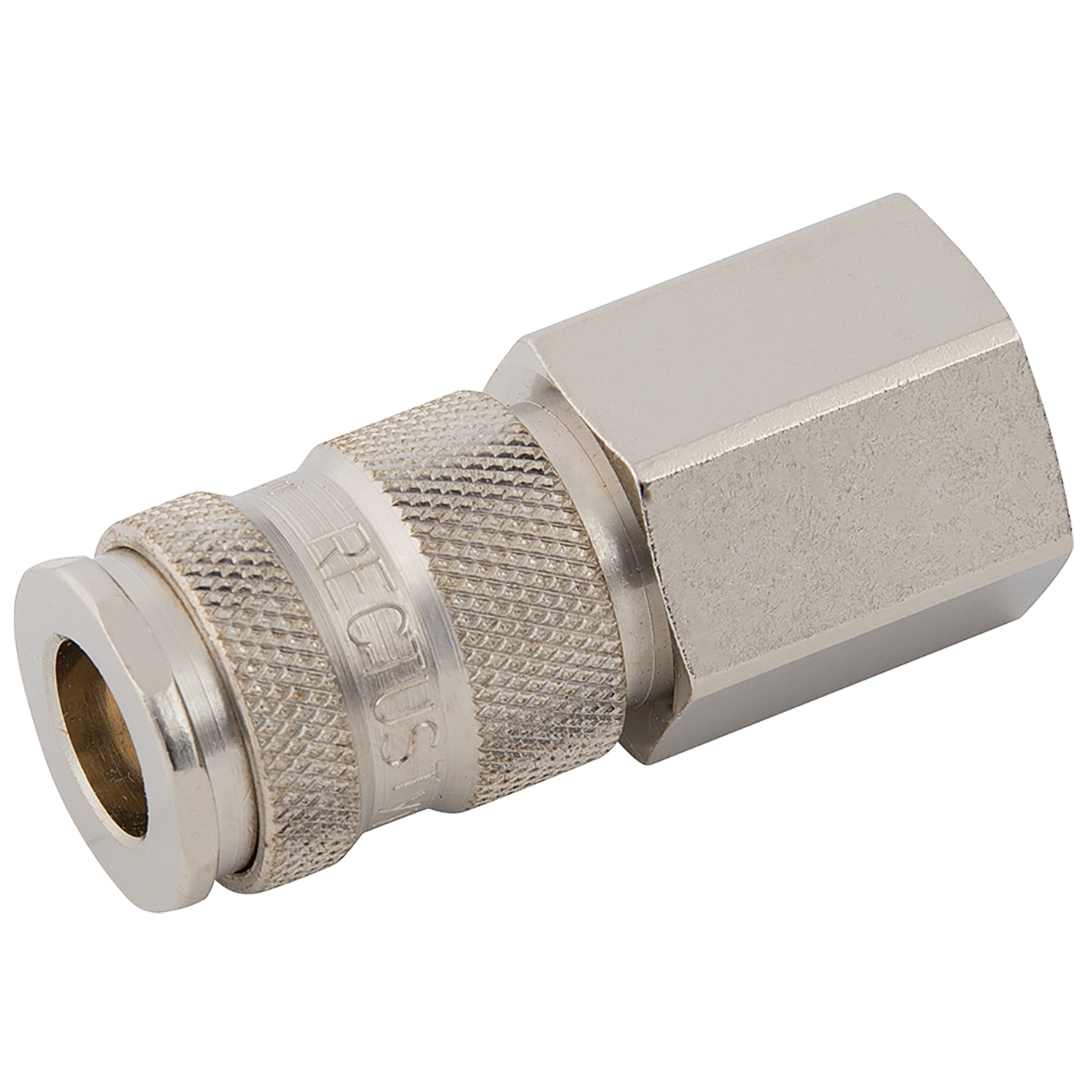 3/8" BSPP Female Coupling / Straight / 25 Series / Quick Release ...