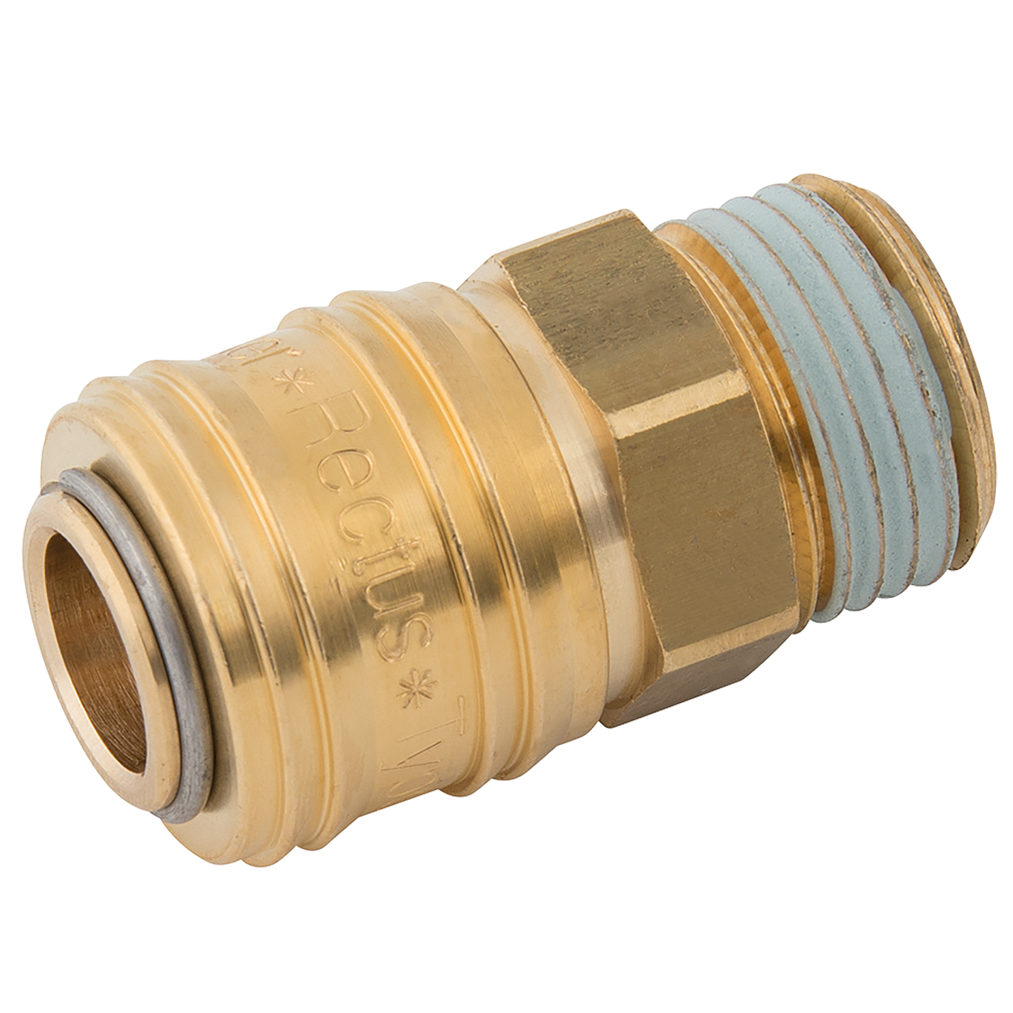 1/4" BSPP Male Coupling / Straight / 26 Series / Quick Release ...