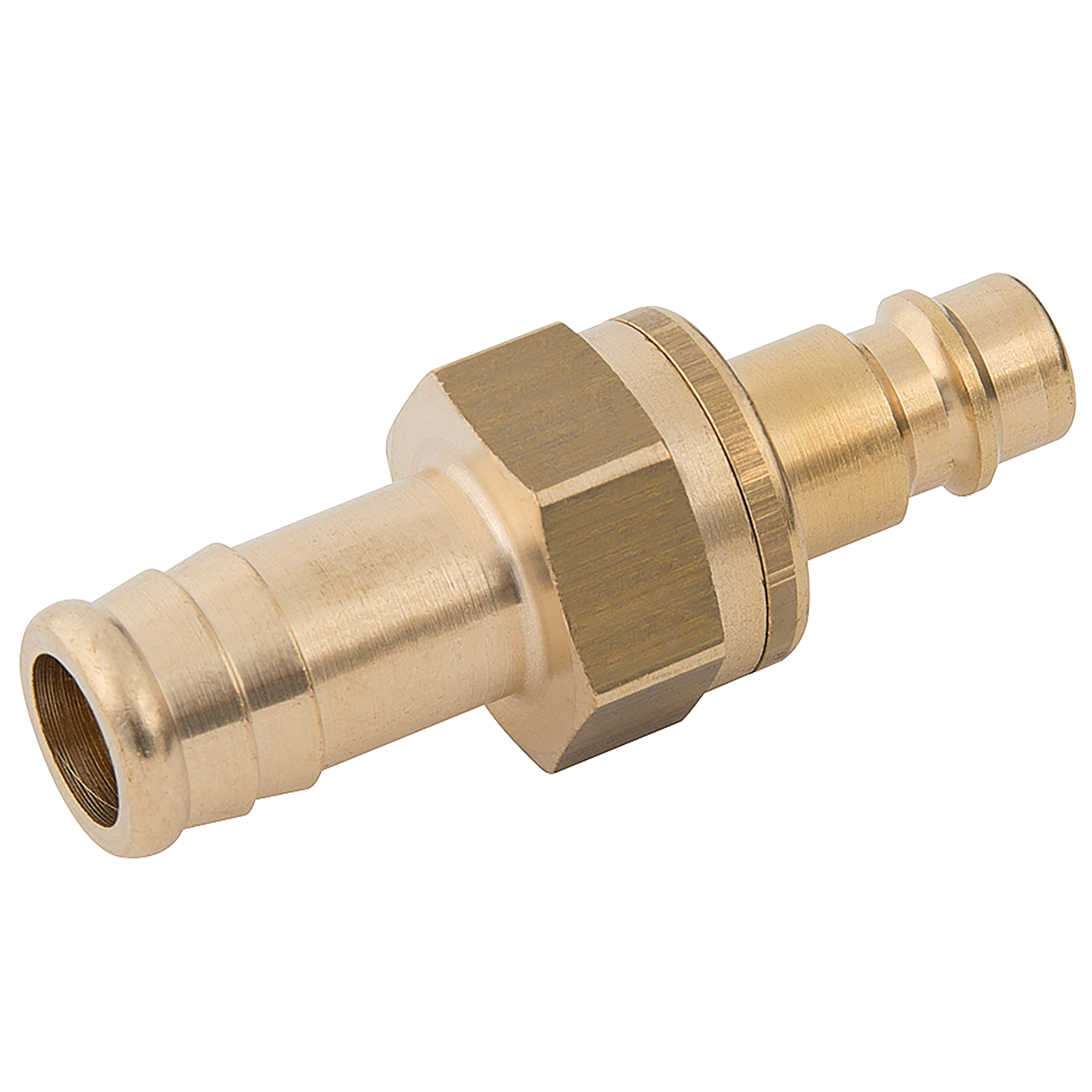 13MM HOSE TAIL VALVED PLUG / Straight / 25 Series / Quick Release ...