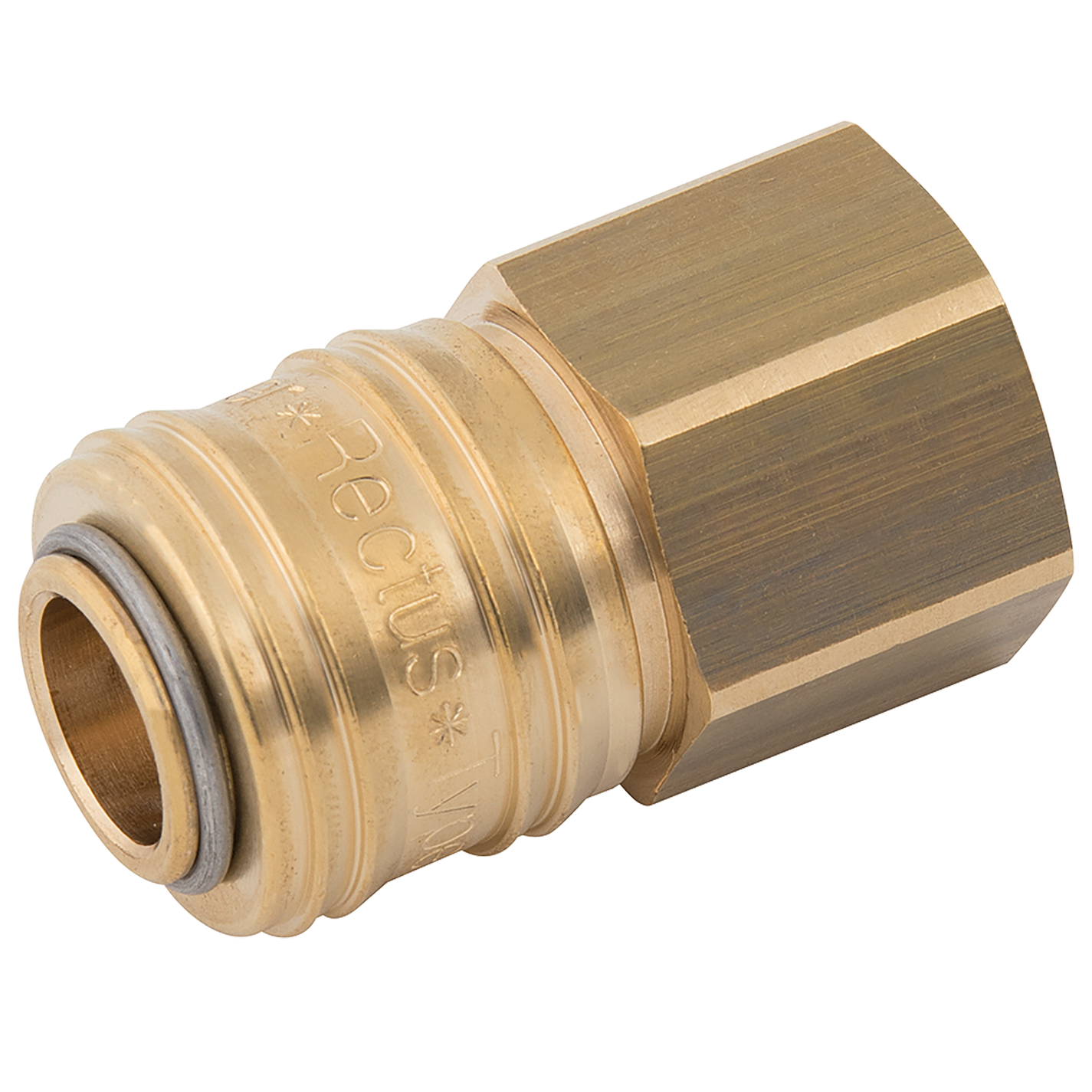 3/8" BSPP Female Coupling / Straight / 26 Series / Quick Release ...