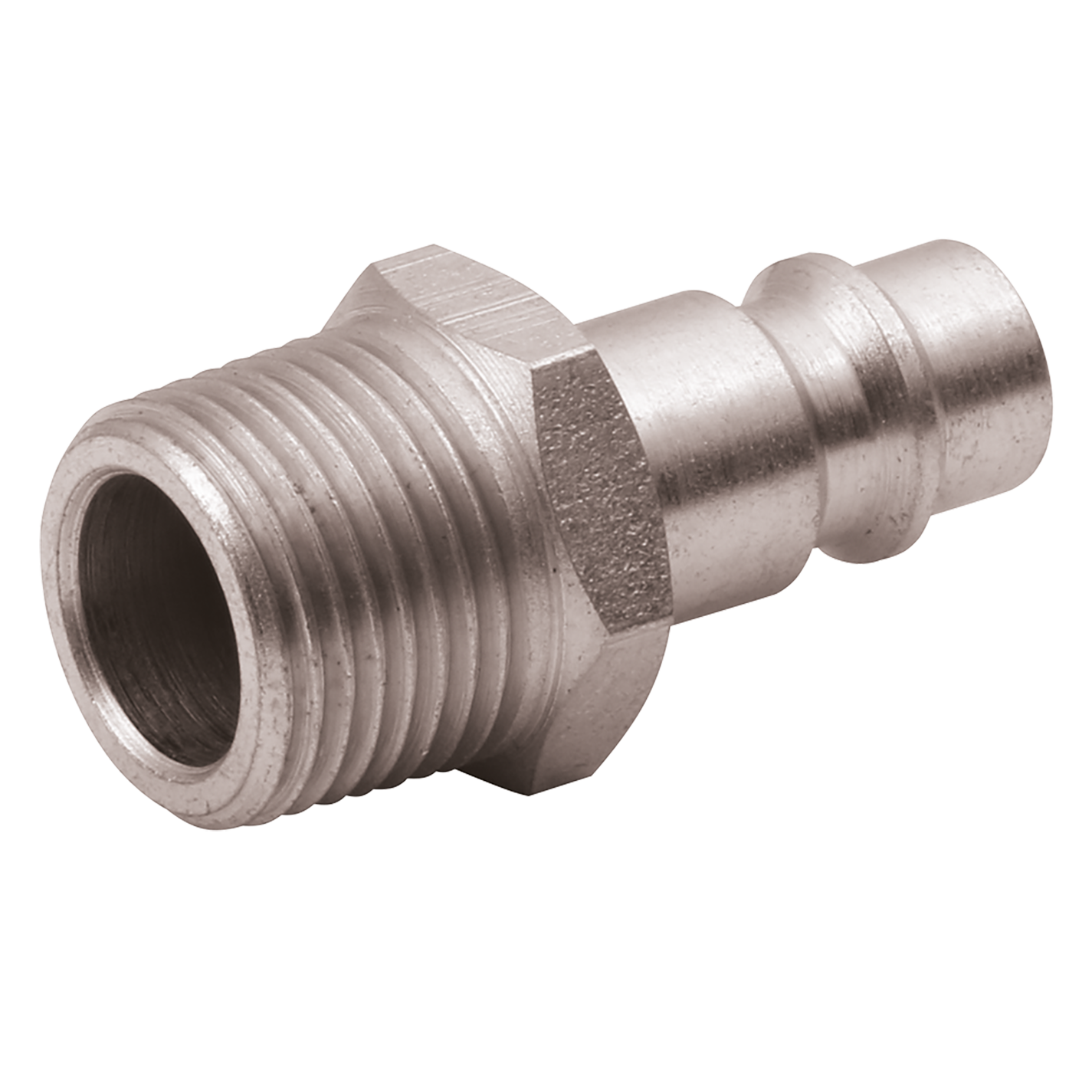 1/4" BSPT Male Plug / Straight / 25 Series / Quick Release Couplings ...