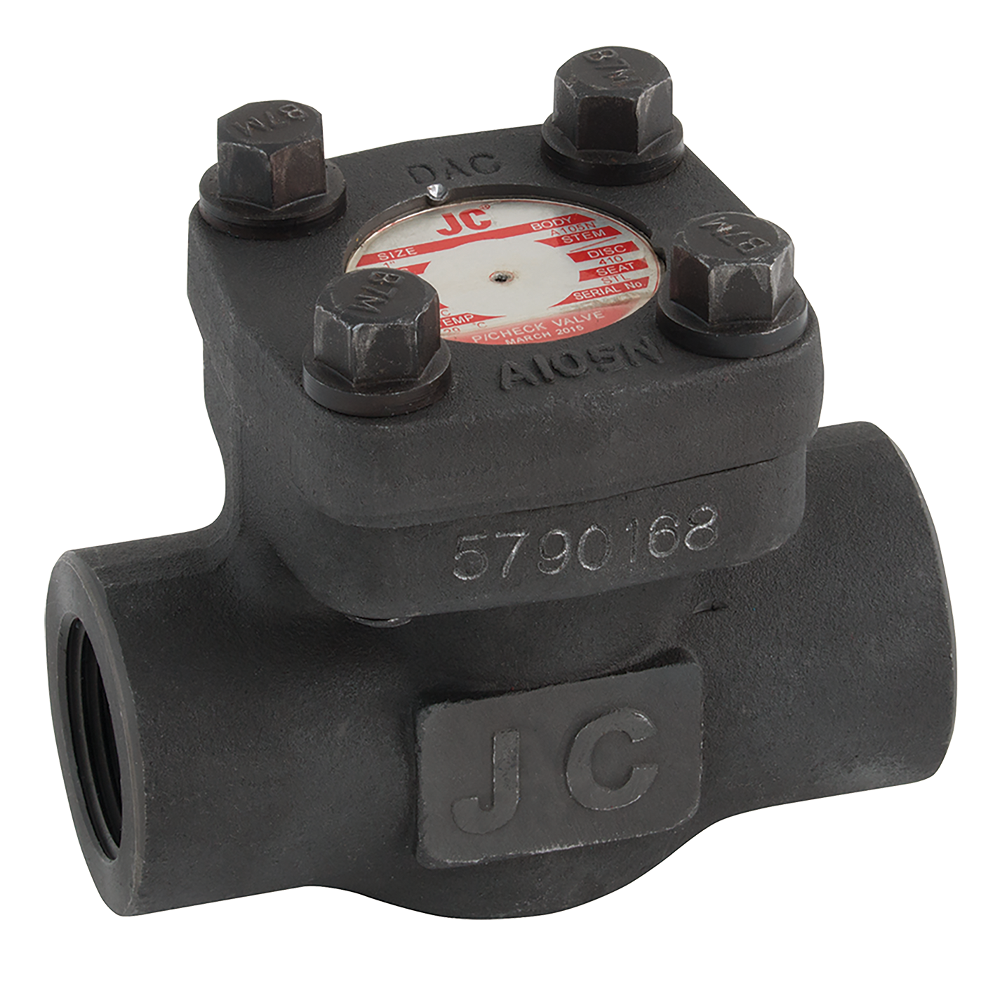 1.1/4" NPT #800 FS PISTON CHECK Valve / Carbon Steel Check Valve / Non ...