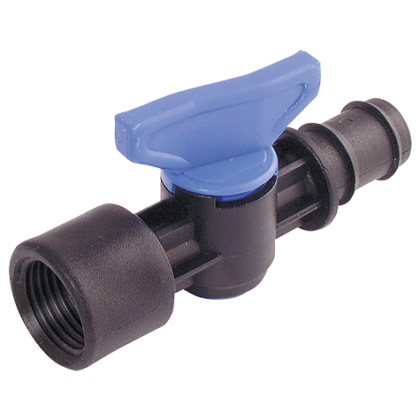 3/4" BSPP Plastic Ball Valve 16mm Hose ID / Plastic Ball Valve / Ball ...