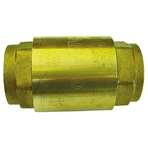 1/2" BSPP Female Check Valve / Brass Check Valve / Non-return Valves ...