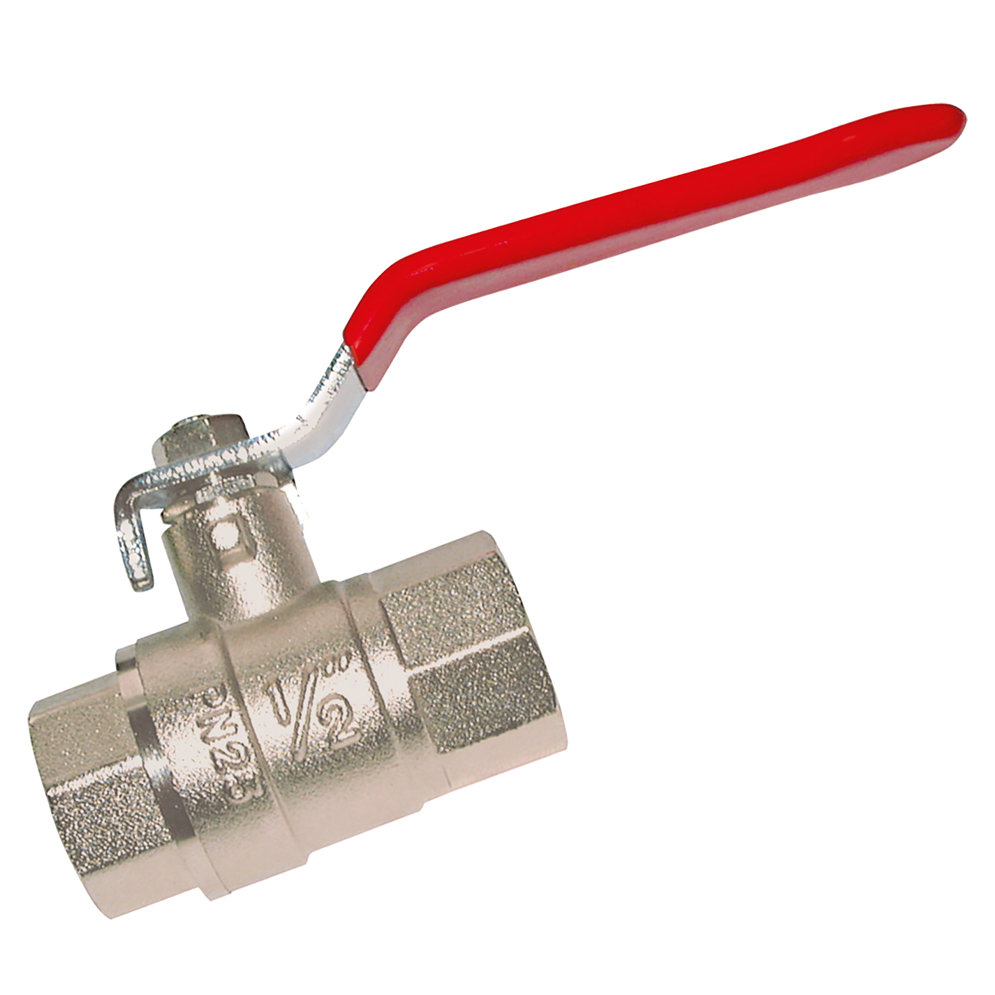 1"BSP Brass Ball Valve Red Handle / Brass Ball Valve / Ball Valves ...