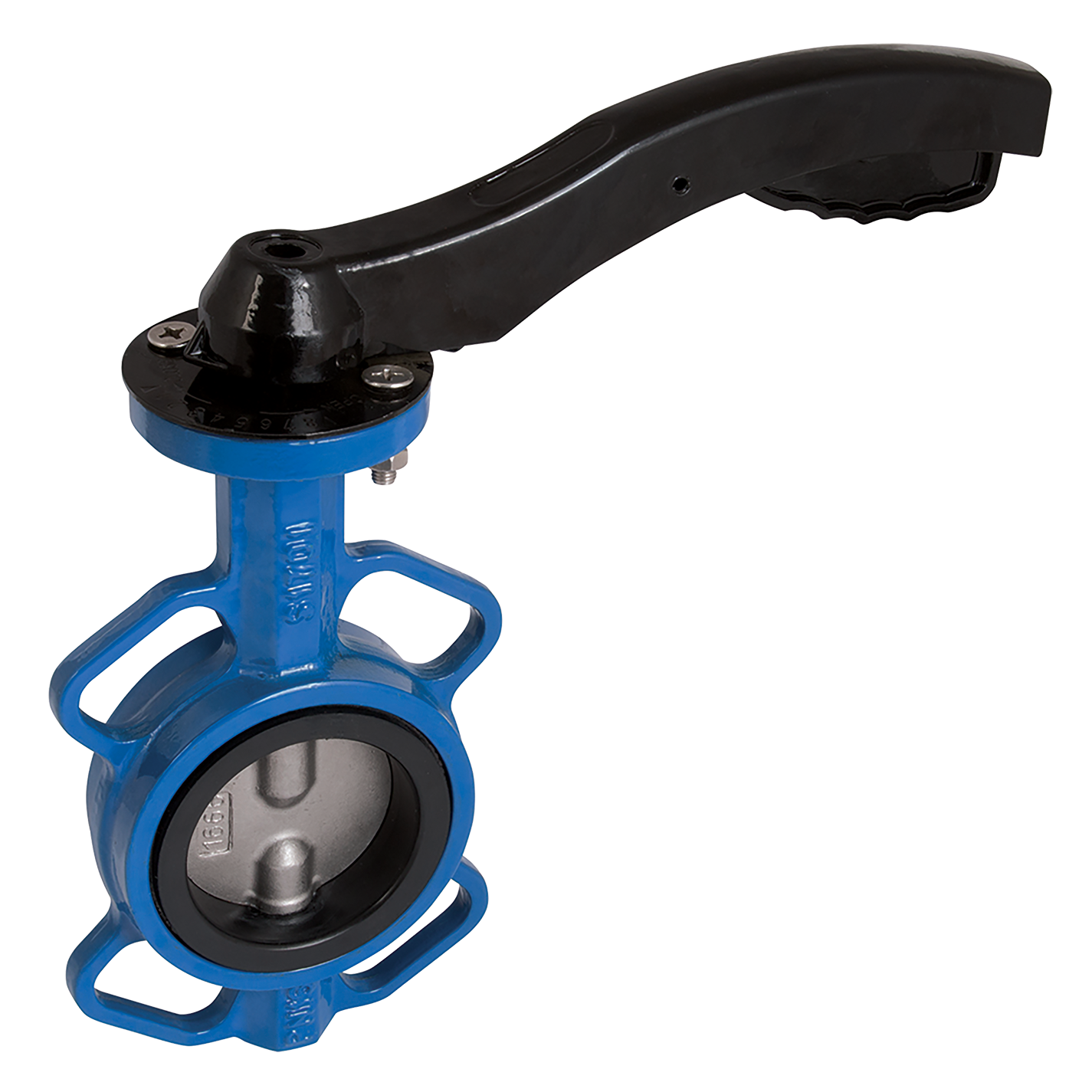 2 1/2 WRAS WAFER BFLY VLV SS/EP ALU LVR / Wafer Pattern Butterfly Valve ...