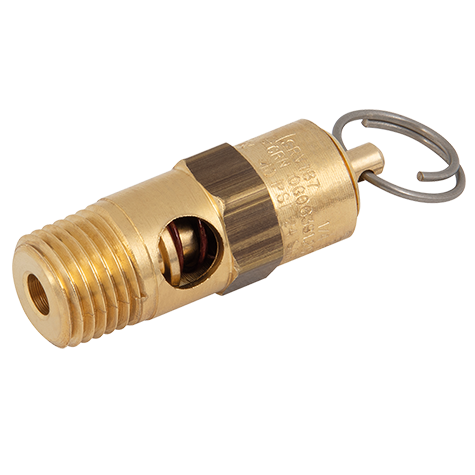 1/4" NPT RELIEF VALVE 10 PSI / Pressure Relief Valve / Pressure Control ...