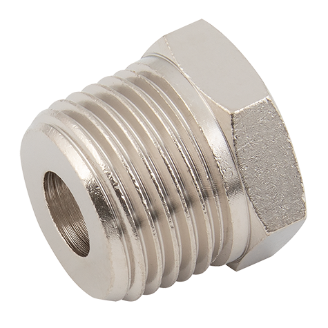 3/8" BSPT Male x 1/4" BSPP Female Reducing Bush / Male x Female ...