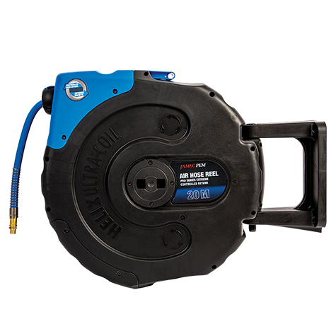 Heavy Duty Air and Water Hose Reel complete with Hose / Steel / Hose ...