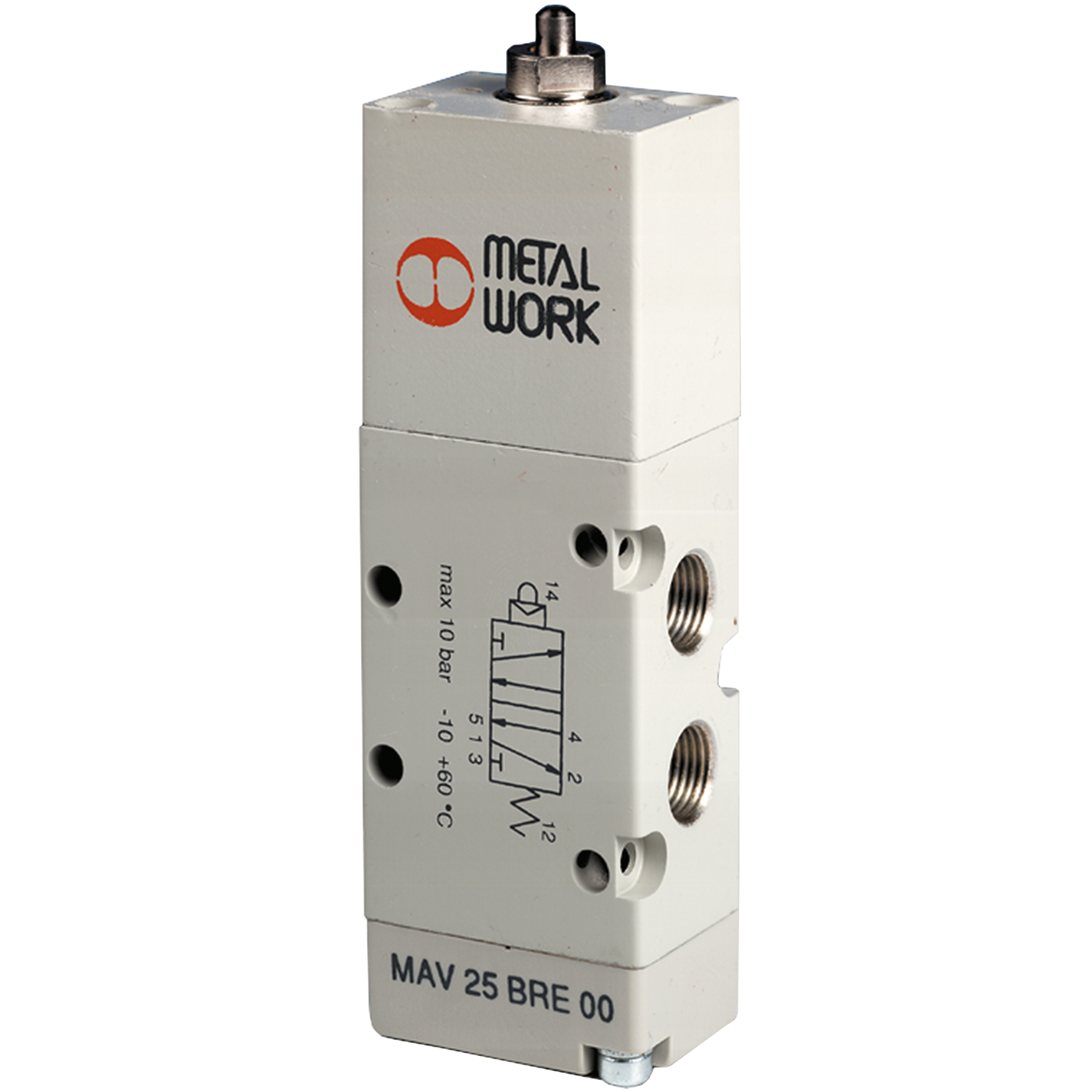 PLUNGER VALVE 5/2 G1/8 / Palm / Manual and Mechanical Valves / Valves ...