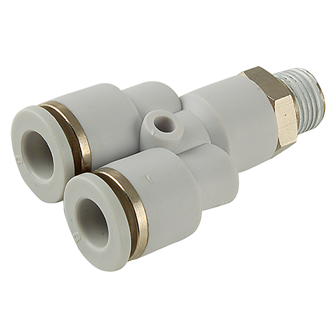 FT Pro 1/2 BSPT TO 6MM THREADED Y CONNECTOR, Maximum Working Pressure ...