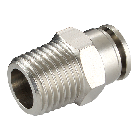 Male Stud / Push Fittings / Connectors / Pneumatics and Vacuum - Flowtech
