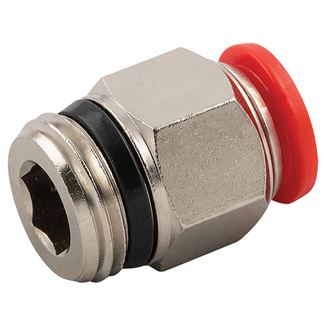 Male Stud / Push Fittings / Connectors / Pneumatics and Vacuum - Flowtech