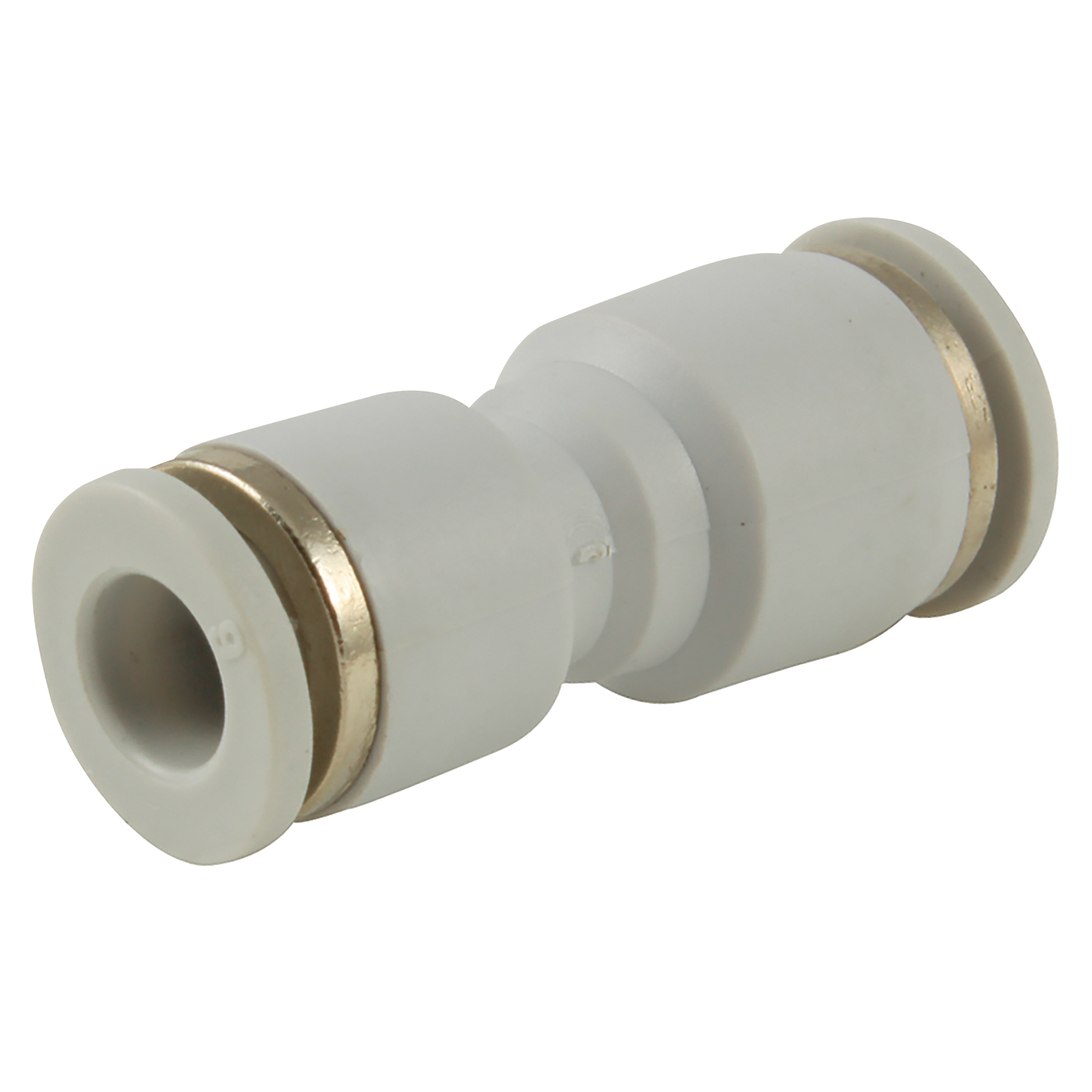 12mm OD X 8mm OD Reducing Straight Connector Shepherd Hydraulics