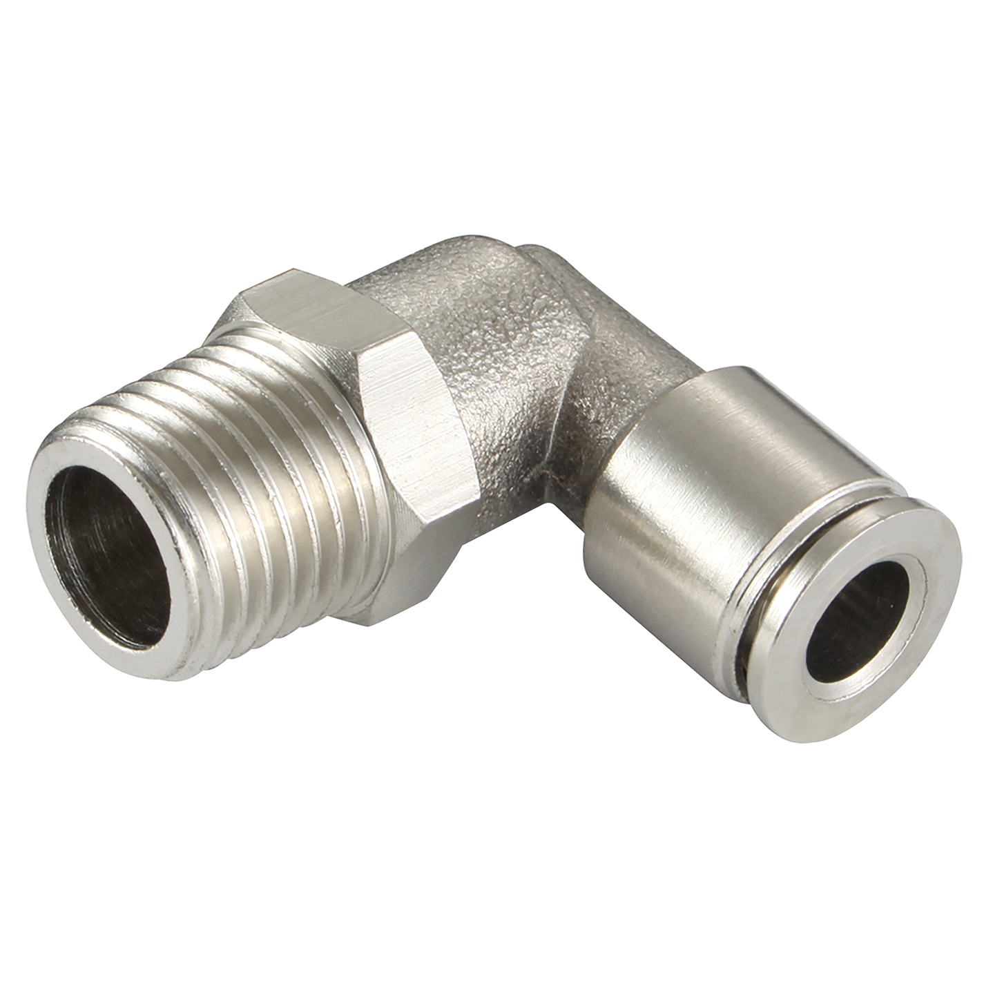 8mm OD x 1/8" BSPT Male Stud Elbow / Elbow / Push Fittings / Connectors ...