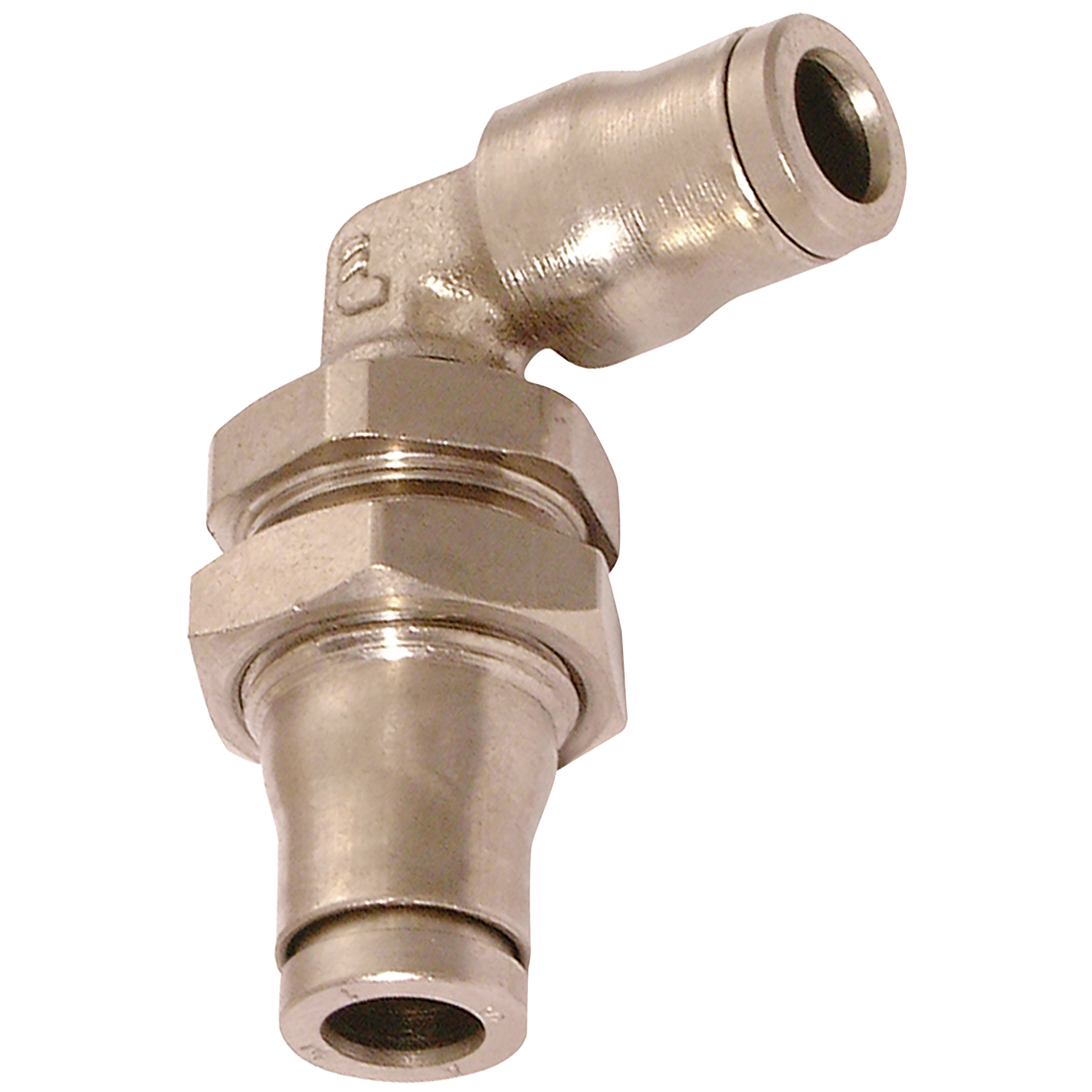4MM EQUAL BULKHEAD ELBOW Hydair