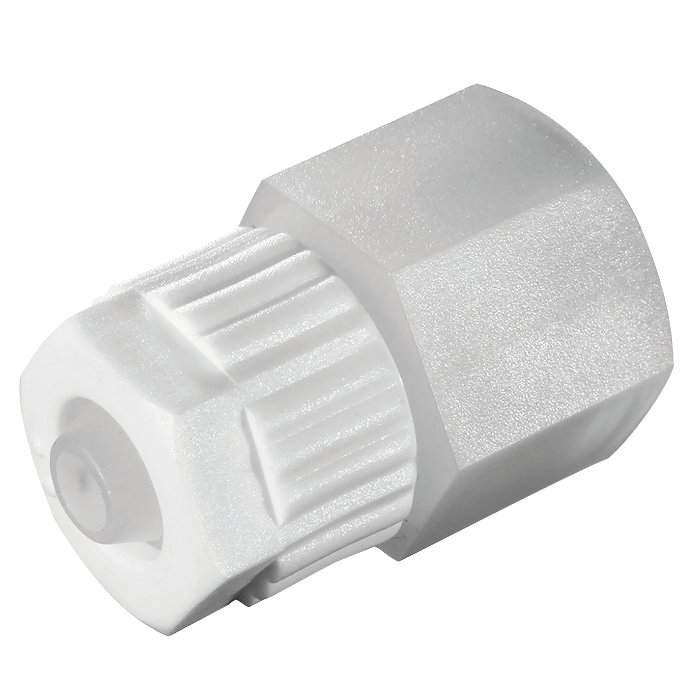 FEMALE CONNECTOR 8 X 1 4 PVDF Hydair