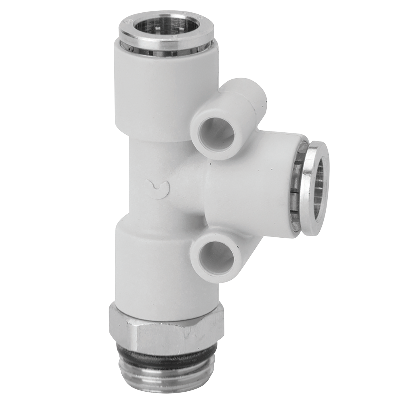10MM X 3/8 BSPP S7000 MALE SW RUN TEE / Tee / Push Fittings ...