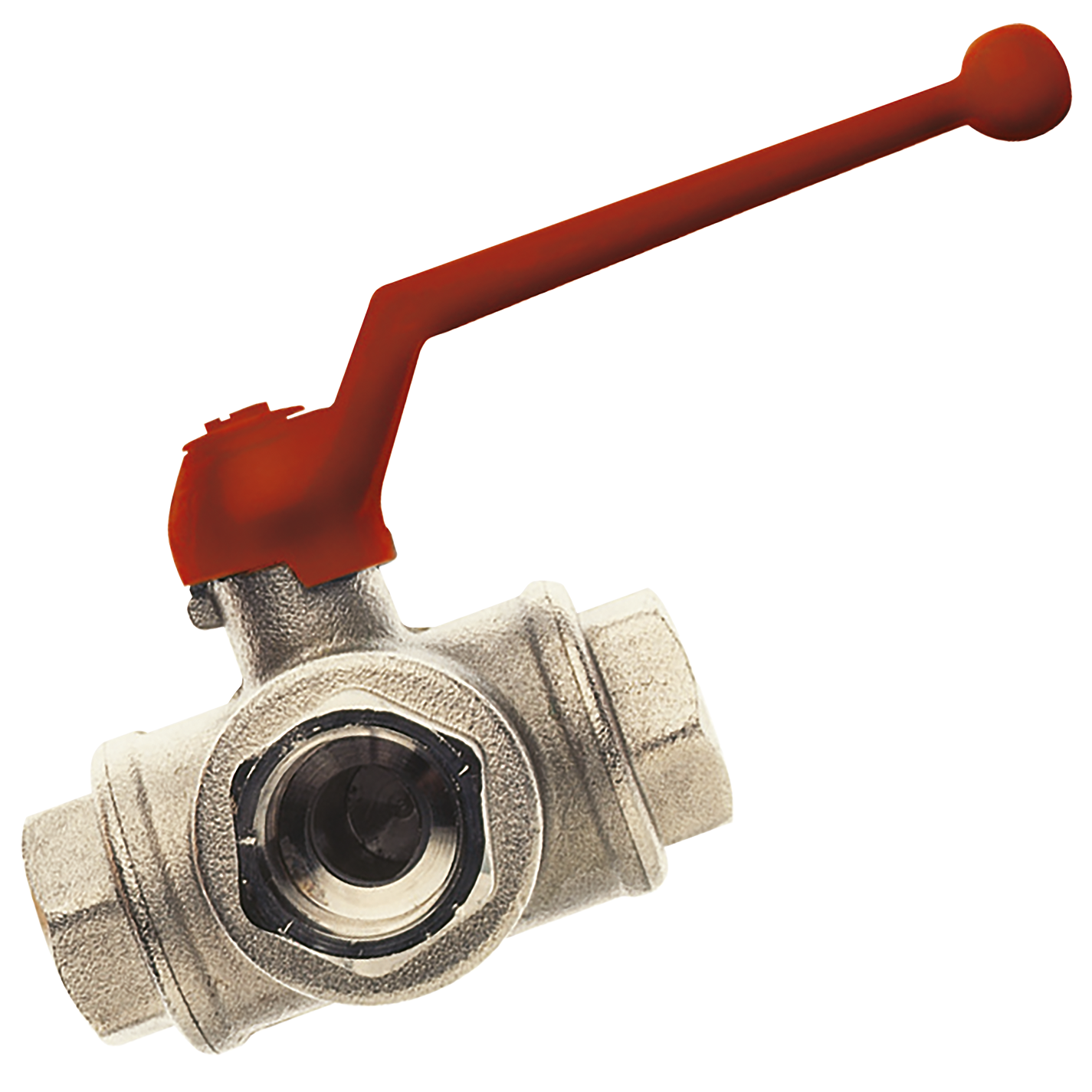 1 2 Bsp Fem Ball Valve 3way L Port Brass Ball Valve Ball Valves