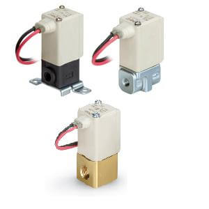 SMC 2 Port Solenoid Valve For Water And Air / Process Valves / Fluid ...
