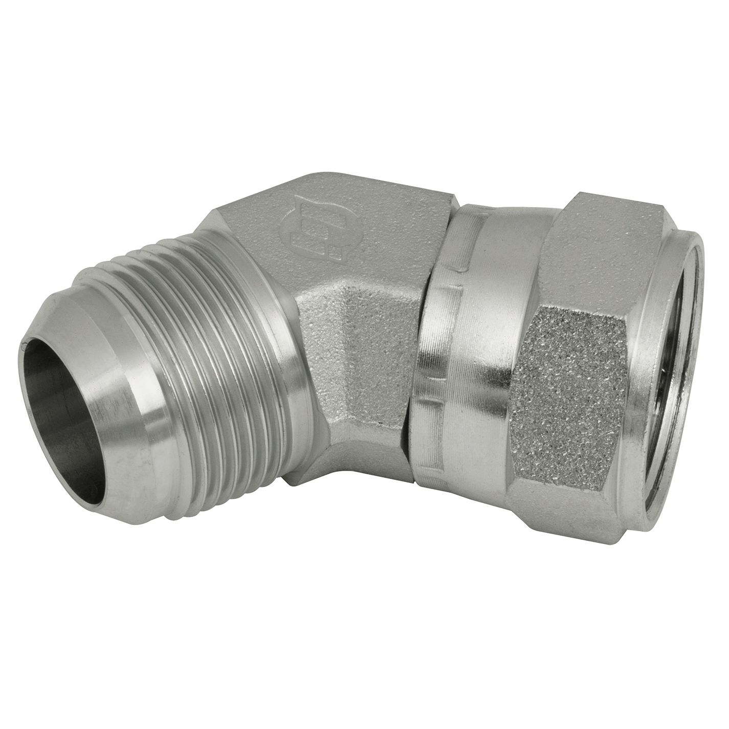 1.5/16" JIC X 1.5/16" JIC M/F 45° ELBOW / Elbow / Threaded Connectors ...