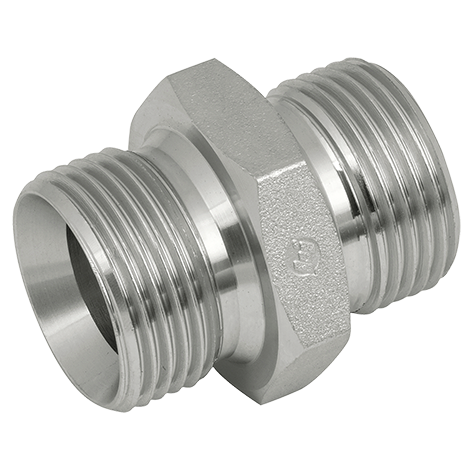 1/2" BSPP X 1/2" BSPP MALE ADAPTOR / Male x Male / Threaded Connectors ...