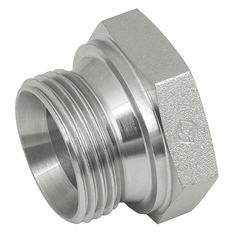 3/8" BSPP MALE CONED 60DEG PLUG STEEL / Plugs and Caps / Threaded ...