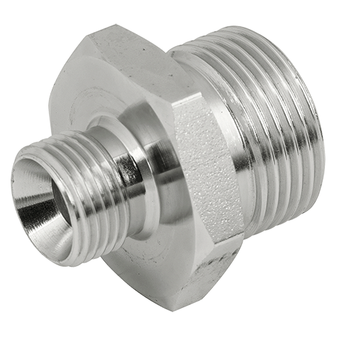 1/4" BSPP X 1/2" BSPP MALE ADAPTOR / Male x Male / Threaded Connectors ...