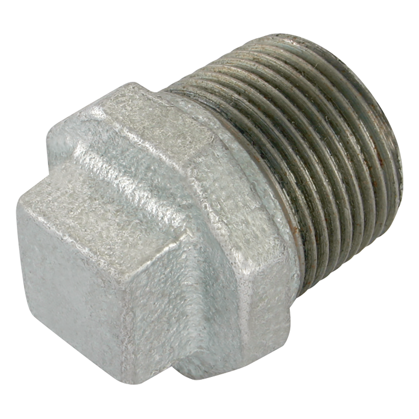 1.1/4"BSPT MALE BEADED PLUG GALVANISED GF290G / Plugs and Caps ...