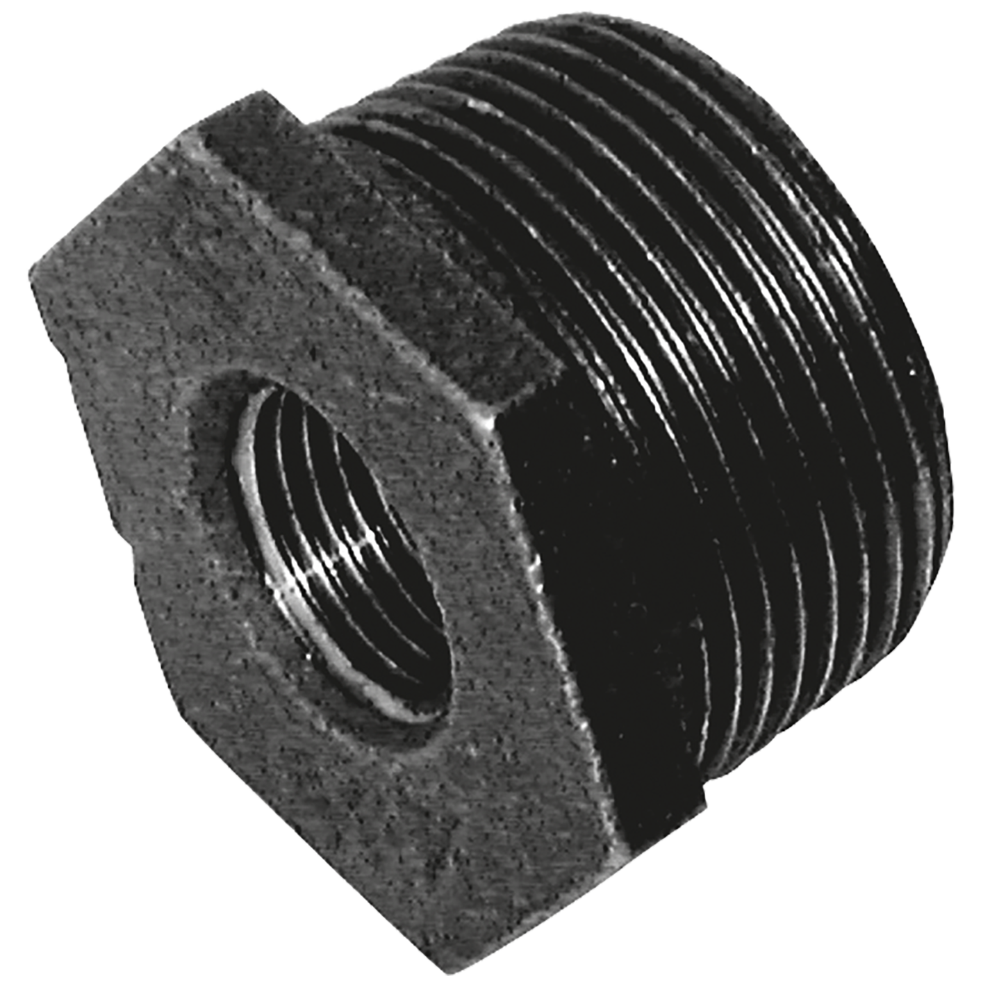 2 1 2 X 3 4 BSPT M F HEX BUSH BLACK Shepherd Hydraulics