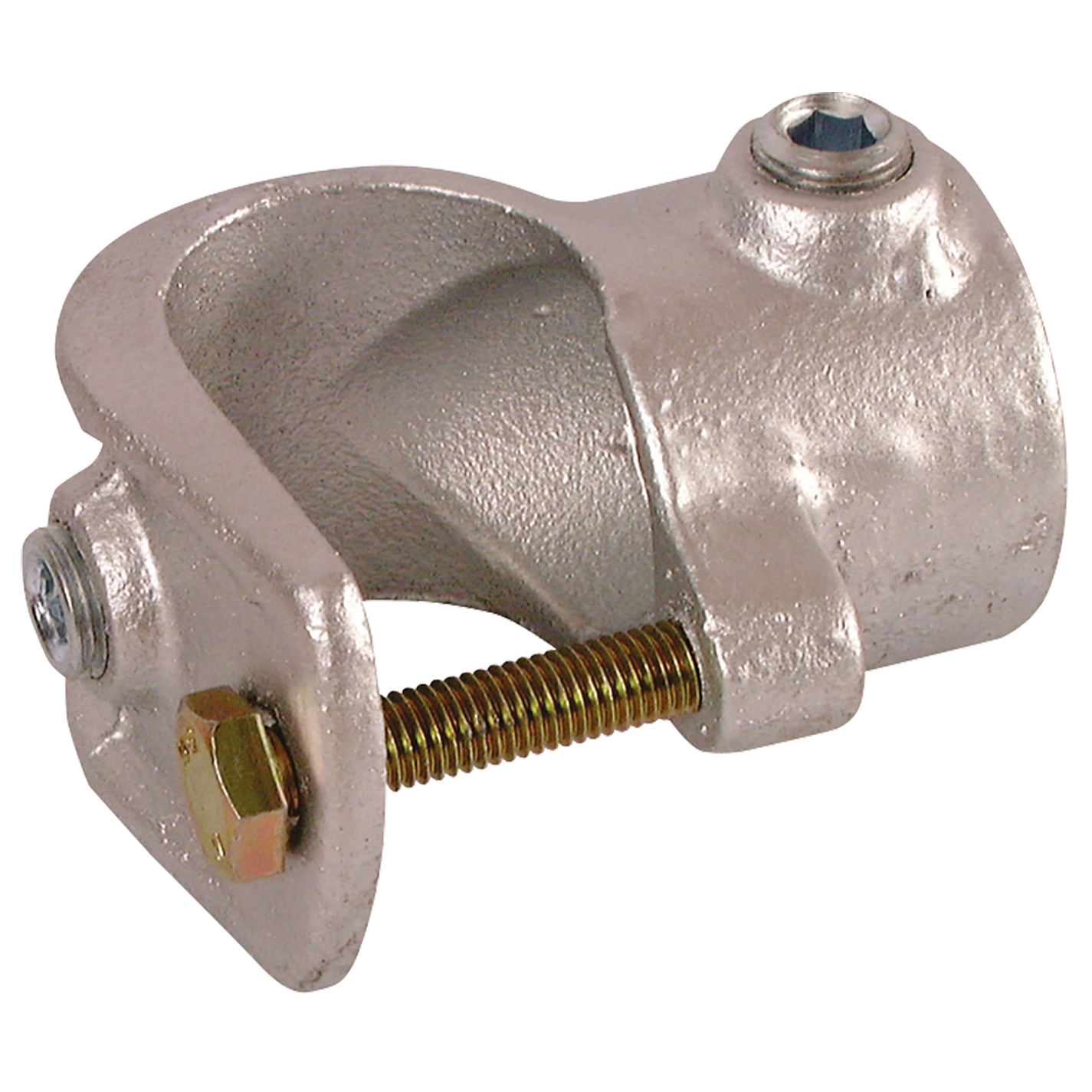 SIZE 2 RETROFIT CLAMP PIPE CLAMPS H.RAIL / Hand Rail Fittings / Fixing ...