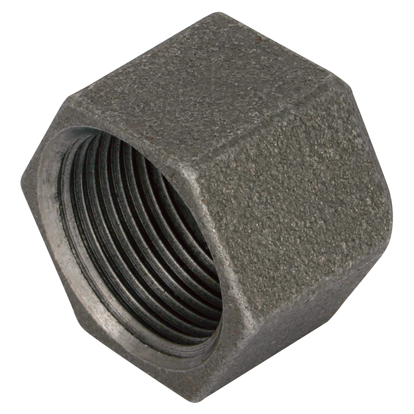 1/2" BSPP FEMALE CAP BLACK GF300 / Plugs and Caps / Fittings and Tubing ...