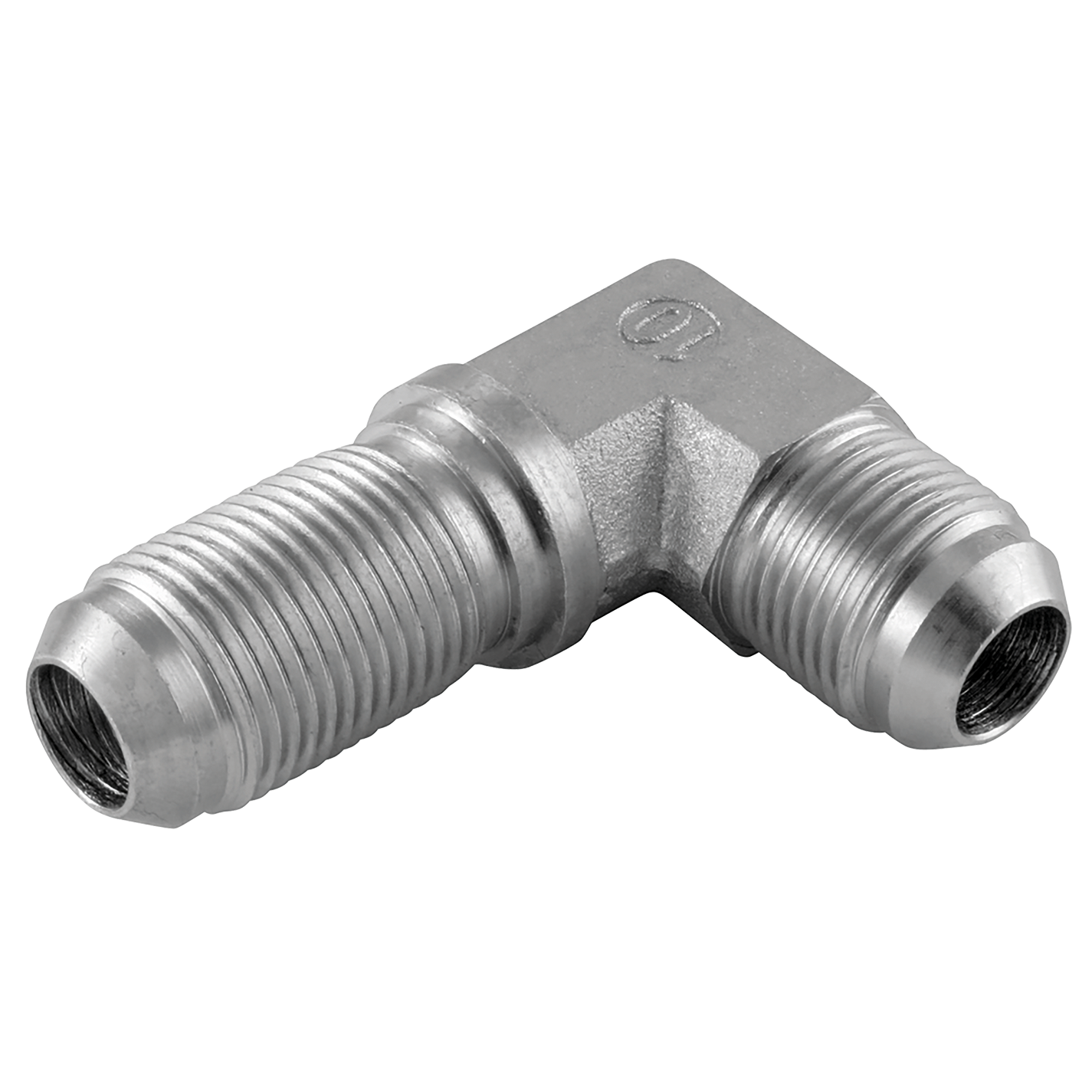 1/2" JIC M/M 90 STEEL BULKHEAD FORGED | Shepherd Hydraulics