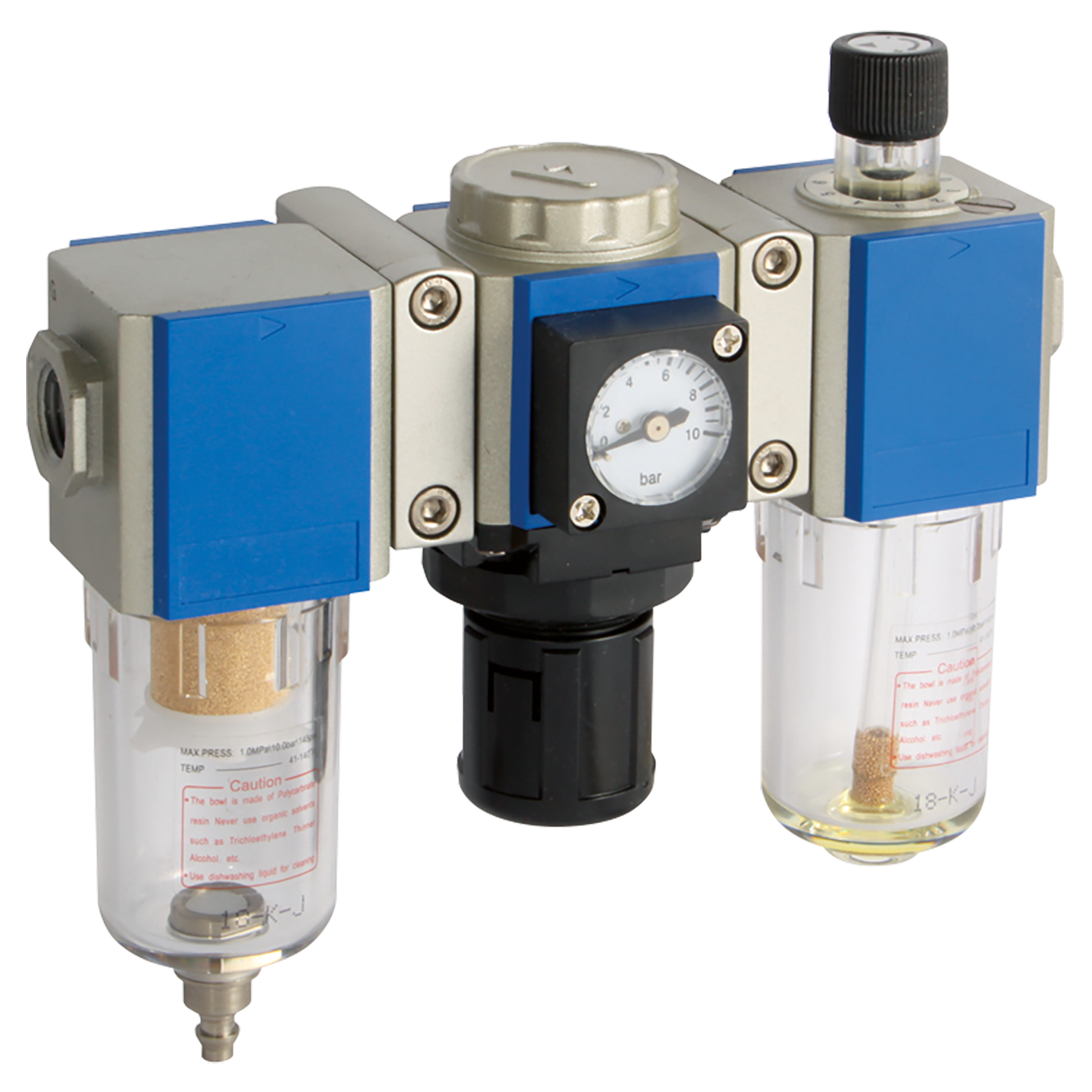 1/8" BSP Parallel Female Semi Auto Drain | The Fluid Power Catalogue