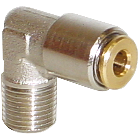 HIGH PRESSURE STUD ELBOW 6MM TO M10X1 / Elbow / Push Fittings ...