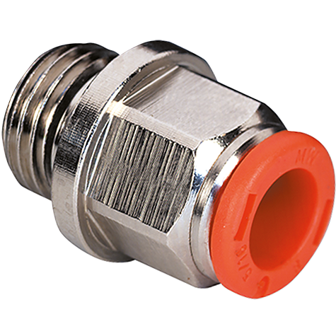 Male Stud / Push Fittings / Connectors / Pneumatics and Vacuum - Flowtech