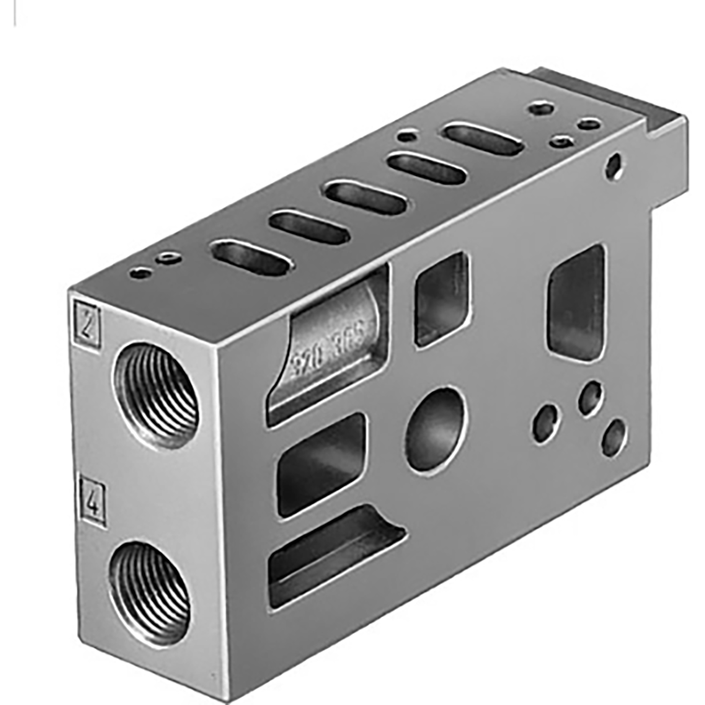 AW-ME-1/8 SERIES SUB-BASE | Shepherd Hydraulics